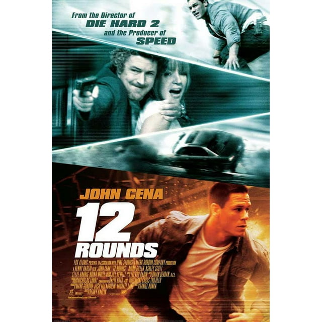 12 Rounds - movie POSTER (Style B) (11" x 17") (2009) - Walmart.com