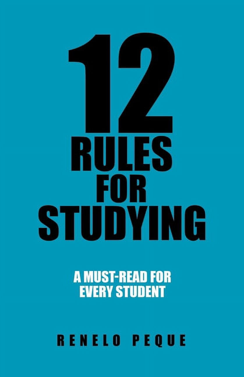 12 Rules for Studying : A Must-read for Every Student - Walmart.com