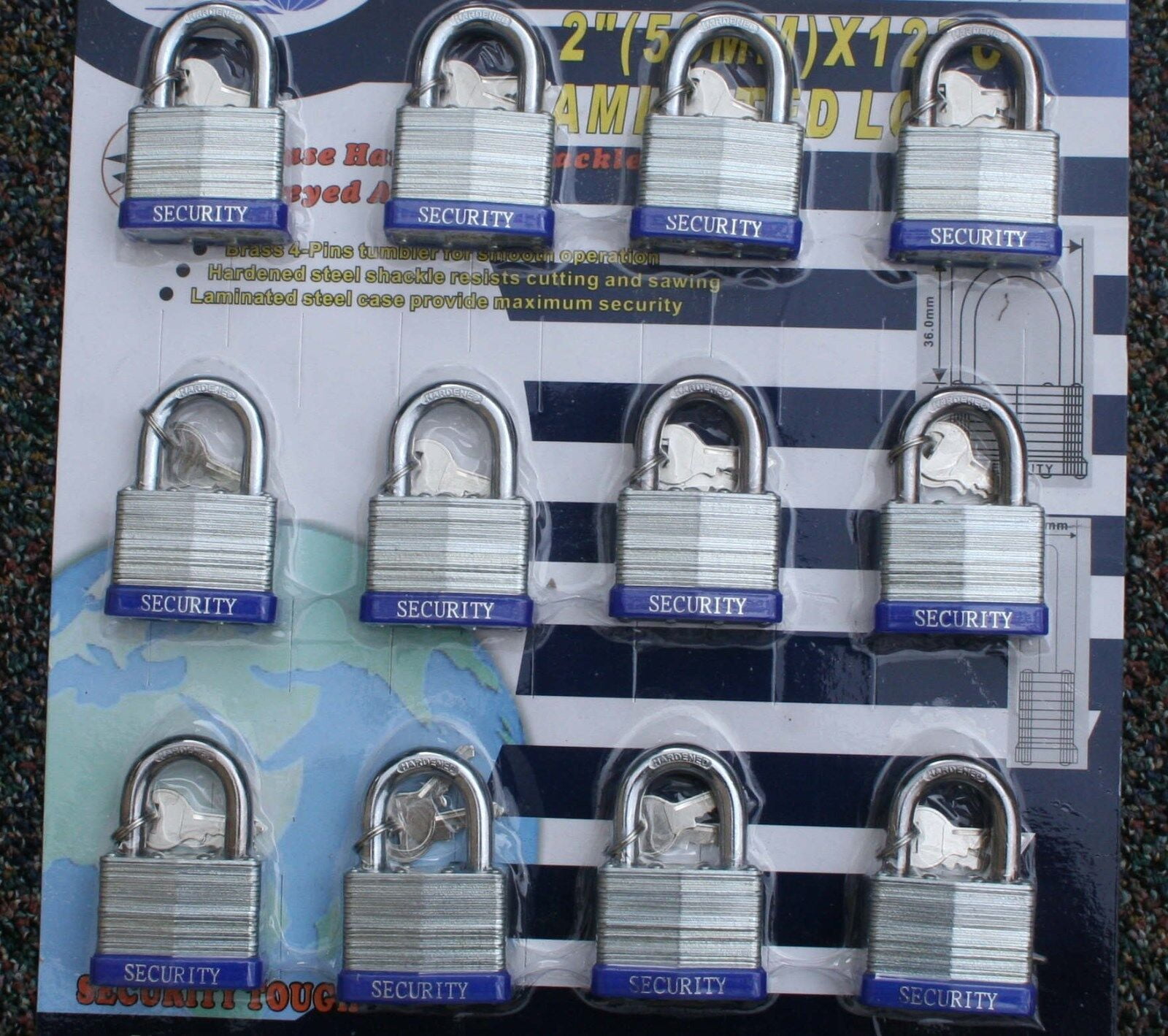 12 SECURITY High Quality LOCK SET W SAME MATCHING KEYS LOCKS BOAT DOOR ...