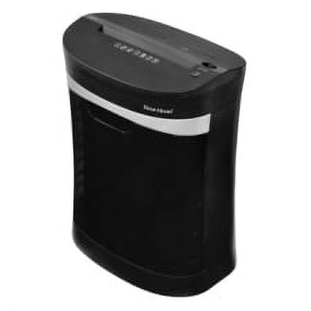 12 SHT C/C SHREDDER W/DISC SLOTBLACK W/ SILVER ACCENTS - Walmart.com