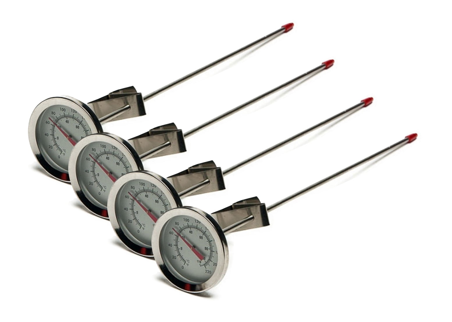 12" SS Dial Thermometer Homebrewing Brew Kettle Brew Pot, Pack of 4 ...