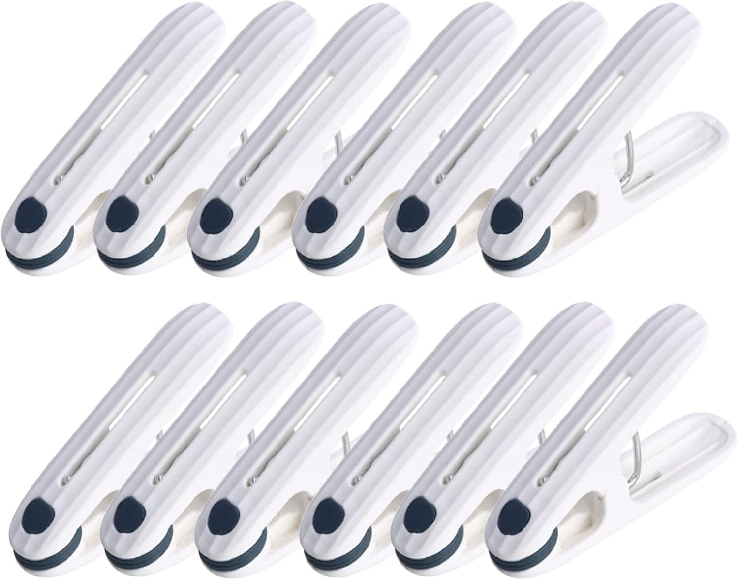 12 Seamless Clip Drying Racks, Windproof Fixing Clothes, Drying Clips ...