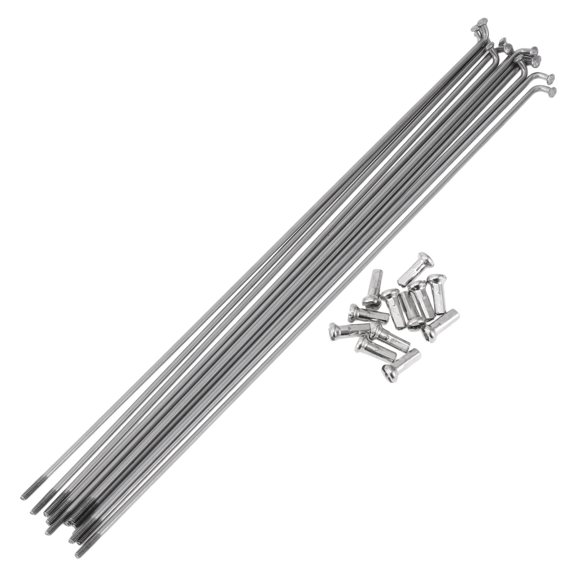 Unique Bargains 12 Set 14G Bicycle Spokes Bike Wheel Spokes 304 ...