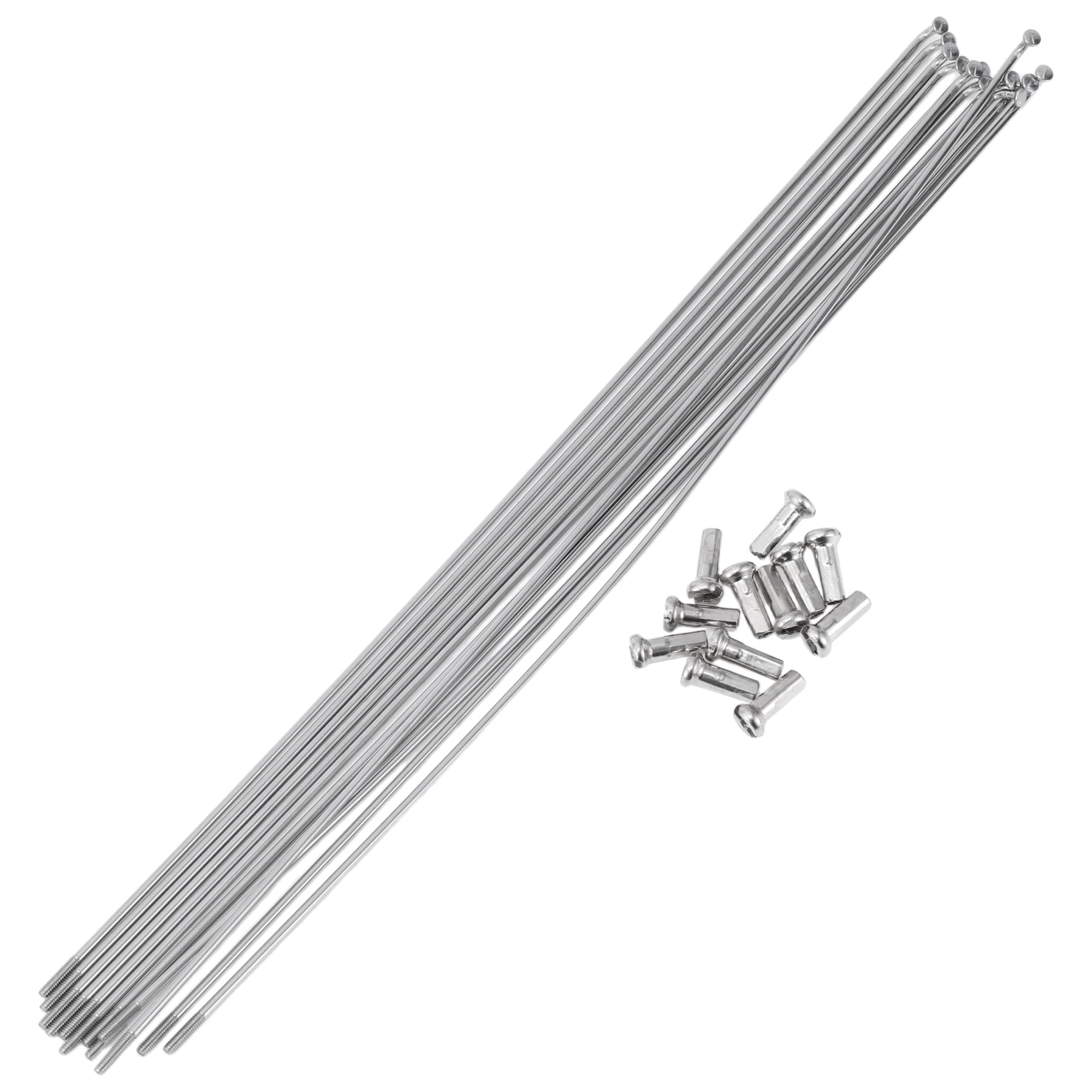 Unique Bargains 12 Set 14G Bicycle Spokes Bike Wheel Spokes 304 ...