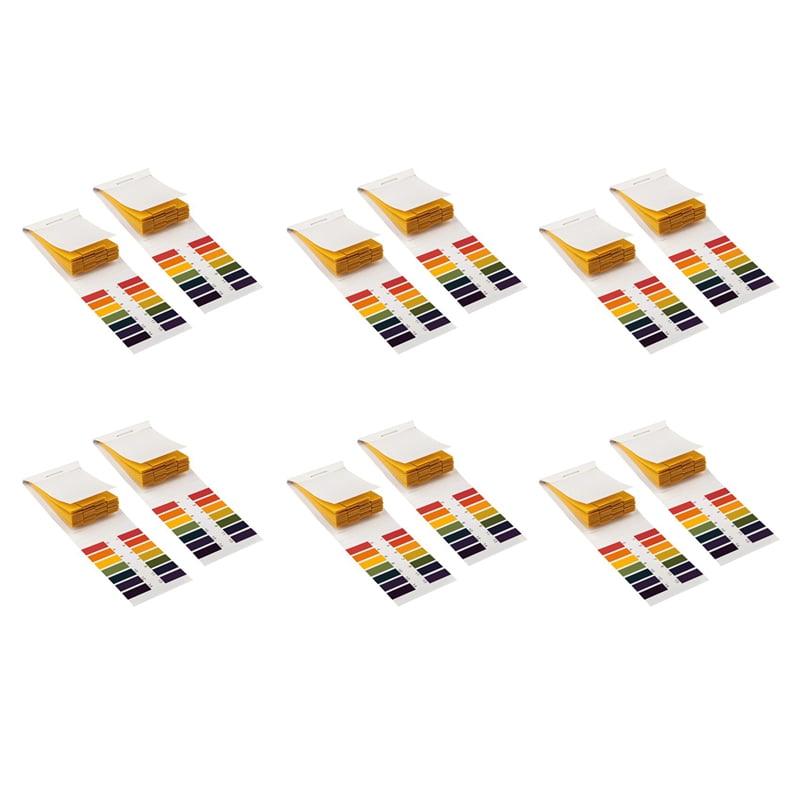 12 Set 160 Strips 1-14 PH Litmus Paper Ph Test Strips Water Cosmetics ...