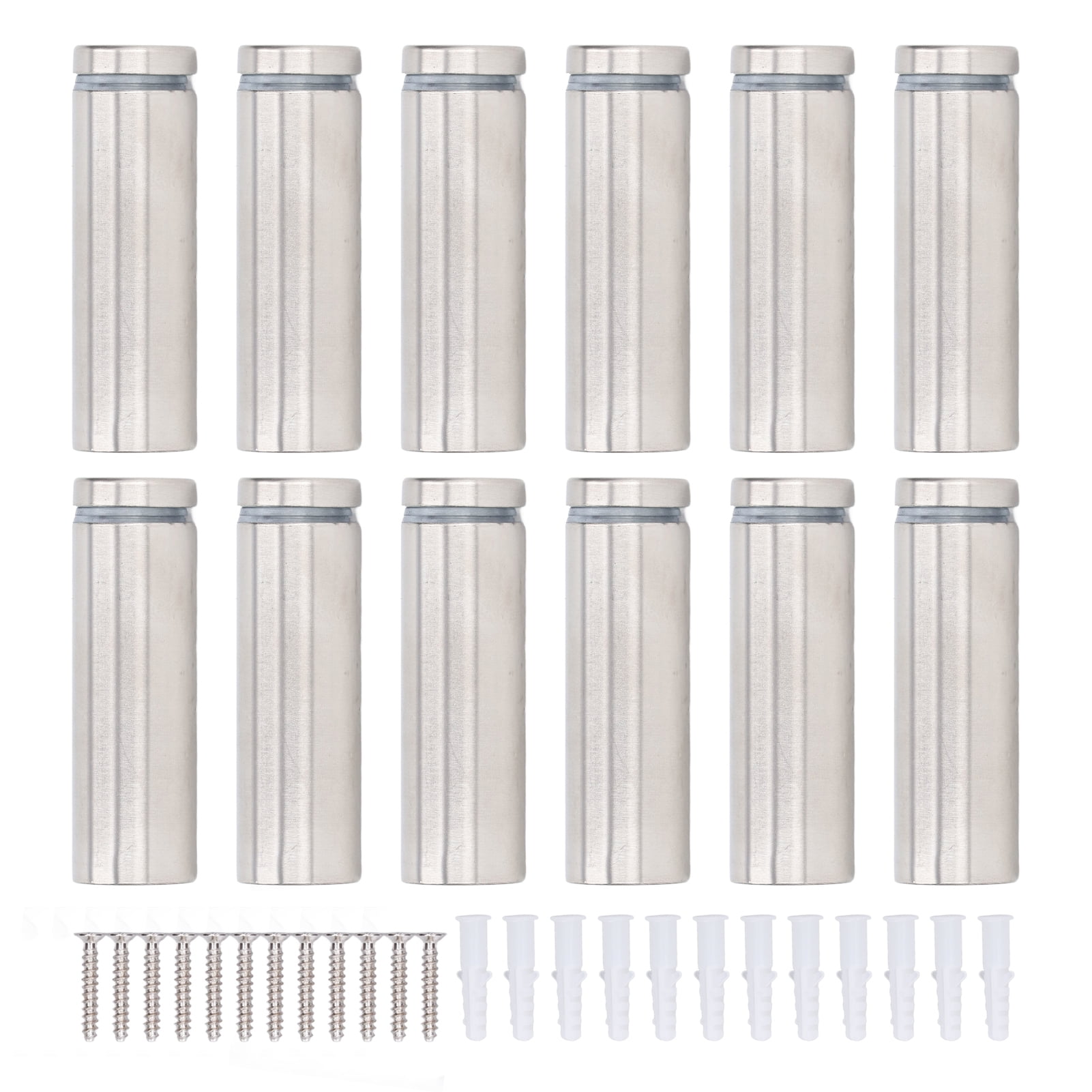 12 Set Advertising Screw Kit 19x60mm Stainless Steel Sign Standoff ...