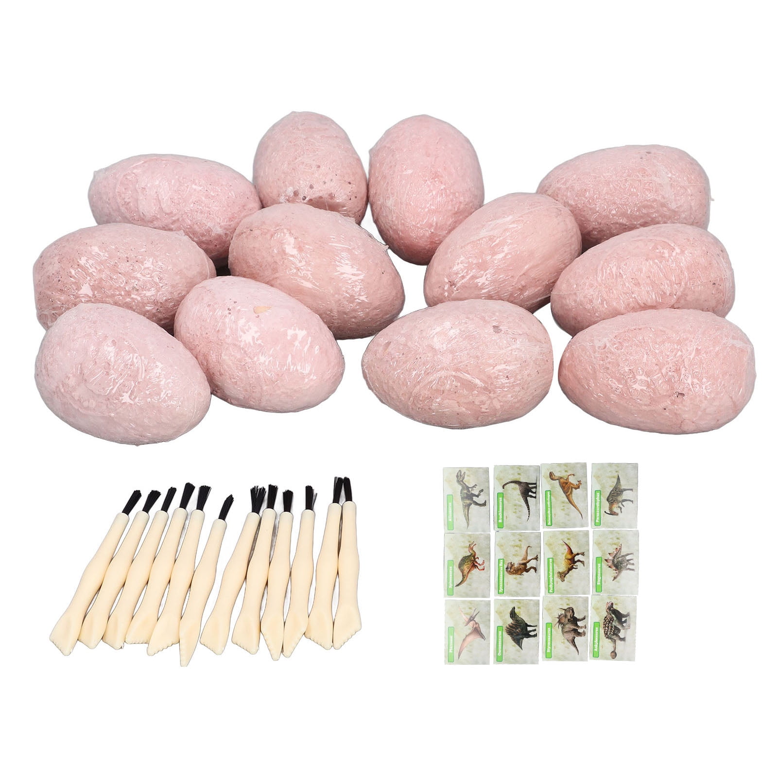 12 Set Dinosaur Egg Dig Kit Dinosaur Egg Excavation Kit Educational Dig ...