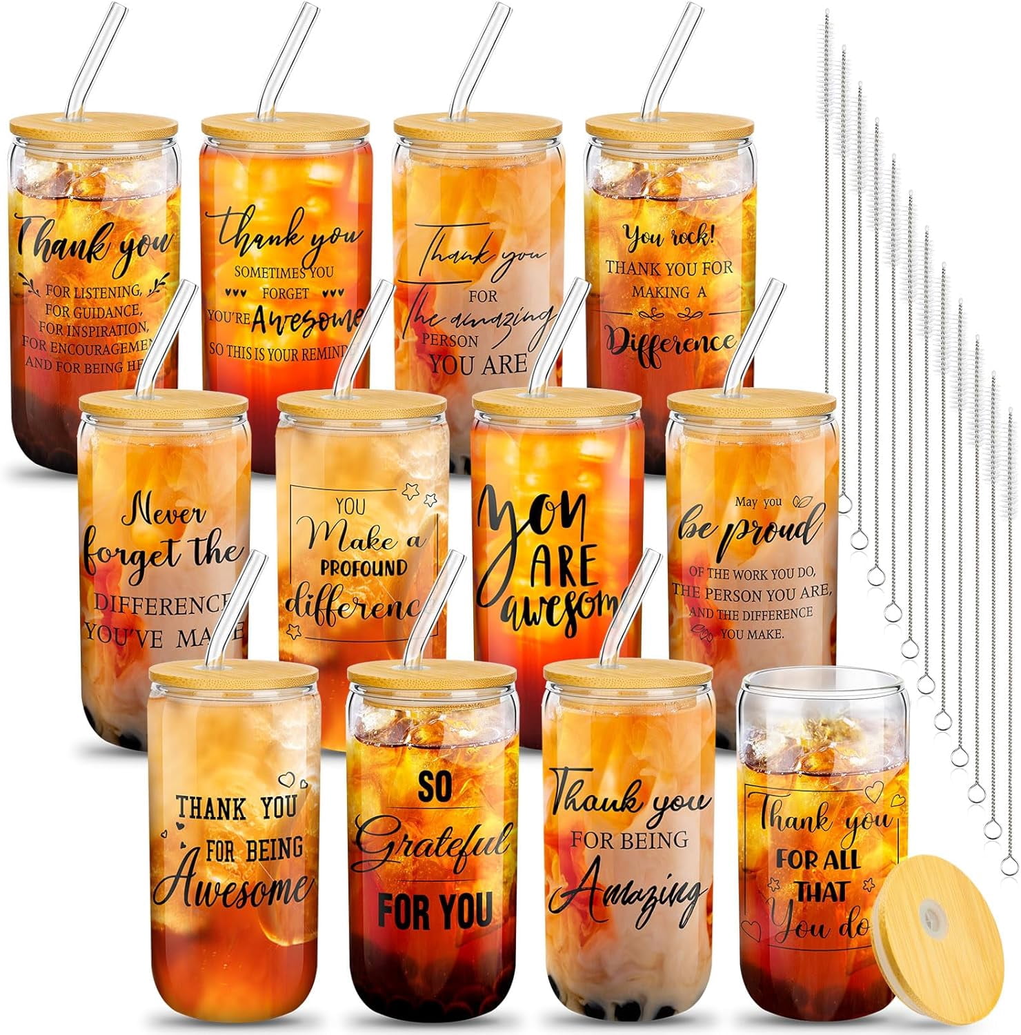 12 Set Employee Appreciation Gifts Thank You Gifts for Staff Coworker ...