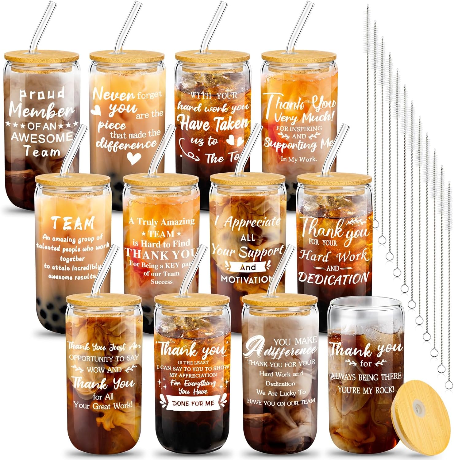 12 Set Employee Appreciation Gifts Thank You Gifts for Staff Coworker ...