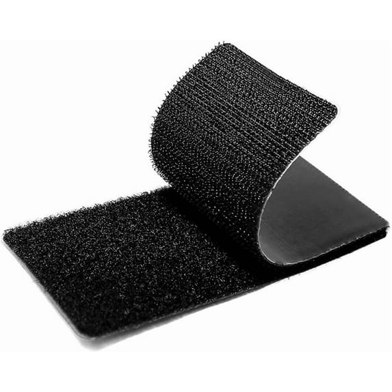 12 Sets 2x4 inch Hook and Loop Strips with Adhesive Heavy Duty ...