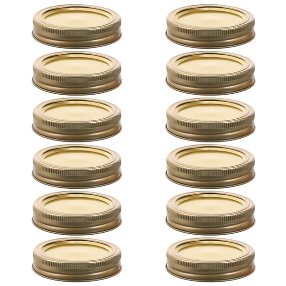 12 Oz Glass Jars Lids
