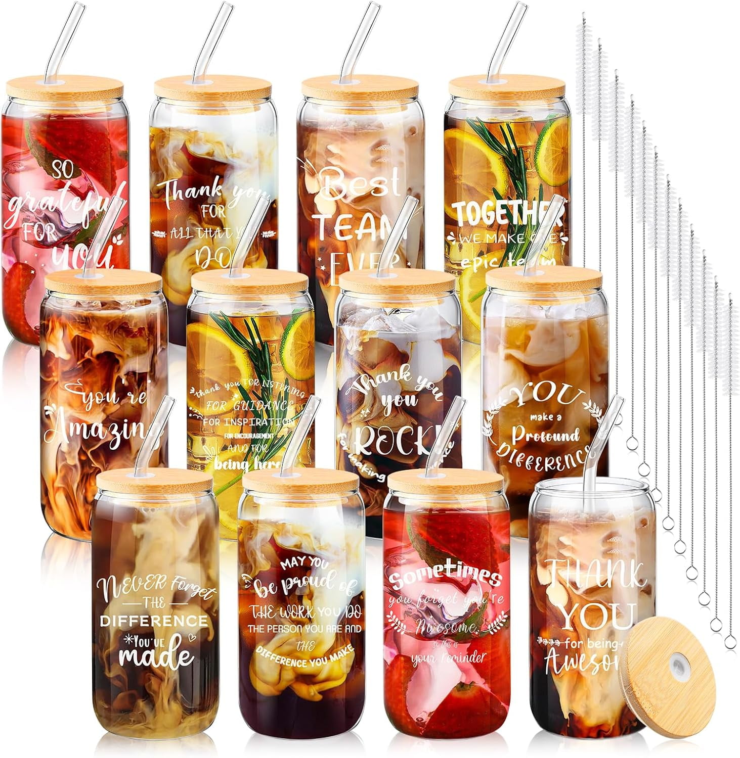 12 Sets Employee Appreciation Gifts Team Thank You Gifts for Staff ...