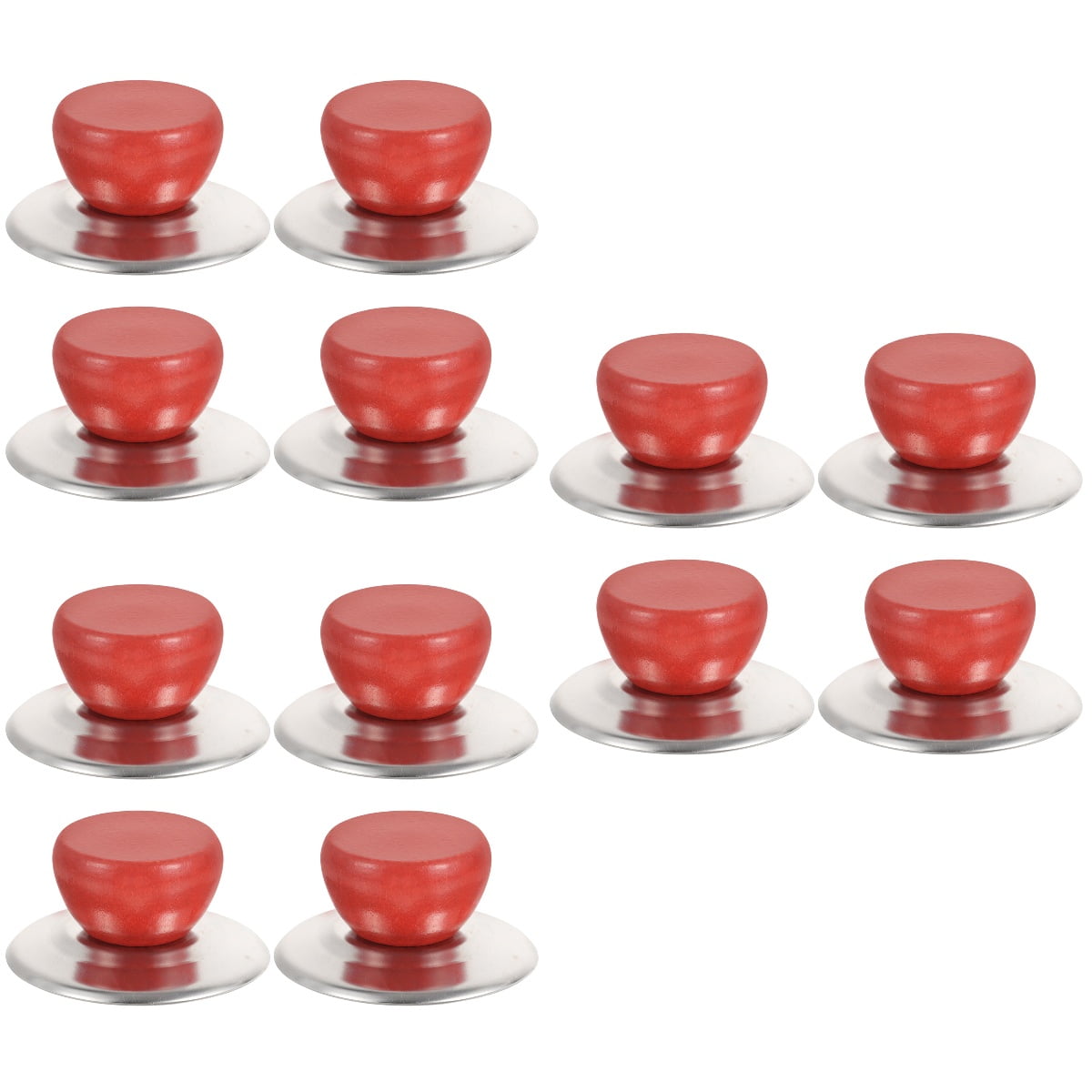 12 Sets Kettle Whistle Cap Flat Skillet Universal Lid Handle Pot Lid ...