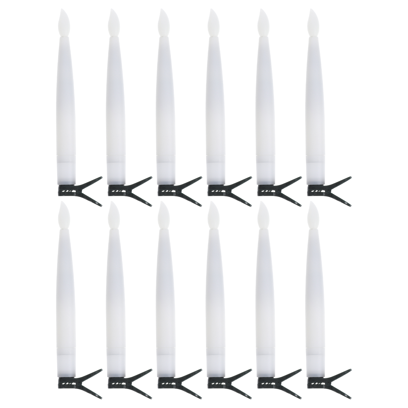 12 Sets Christmas Tree Candle Lights with Clips - Christmas Tree Candle ...