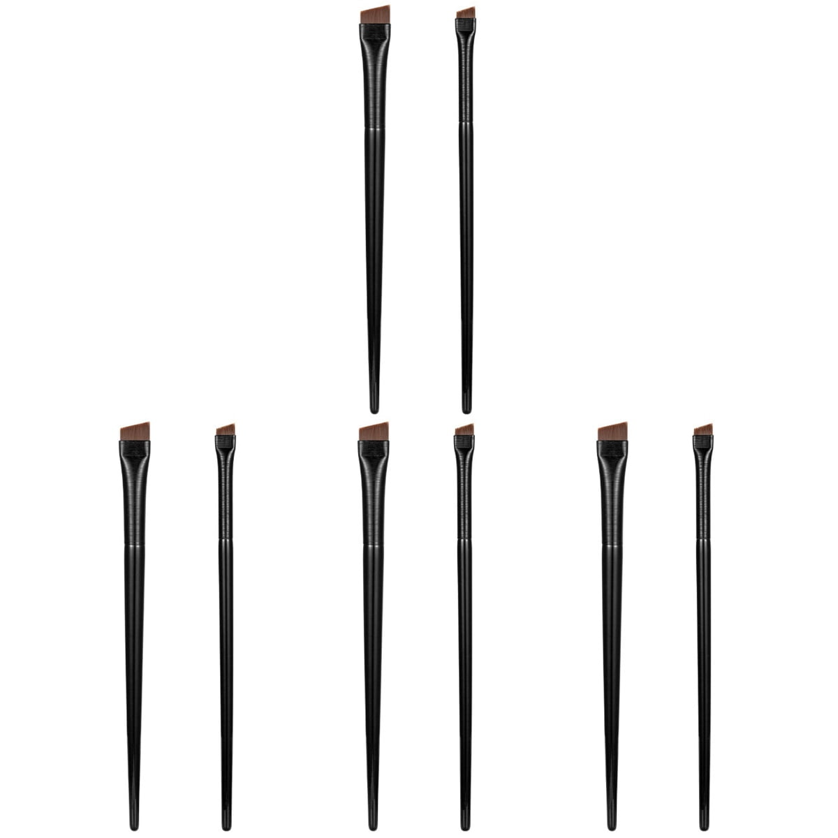 12 Sets Makeup Fine Angled Eyeliner Ultra Thin Slanted Eyebrow ...