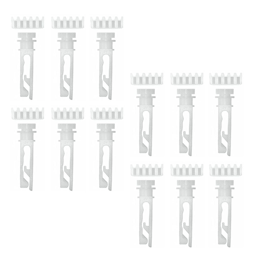 12 Sets Shutter Gear Stem Kit Vertical Curtain Slats for Curtains ...