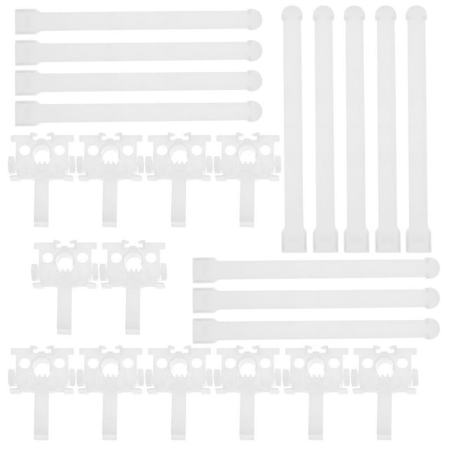 12 Sets Vertical Blind Carrier Replacement Clip Slats Blinds Repair Kit Blinds Replacement Parts ...