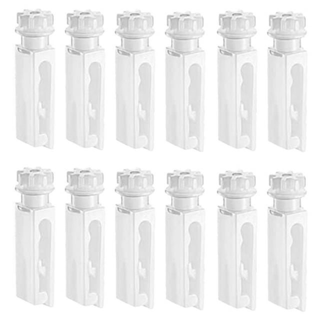 12 Sets Vertical Blind Repair Tabs Vertical Blind Stems Replacement Parts - Walmart.com