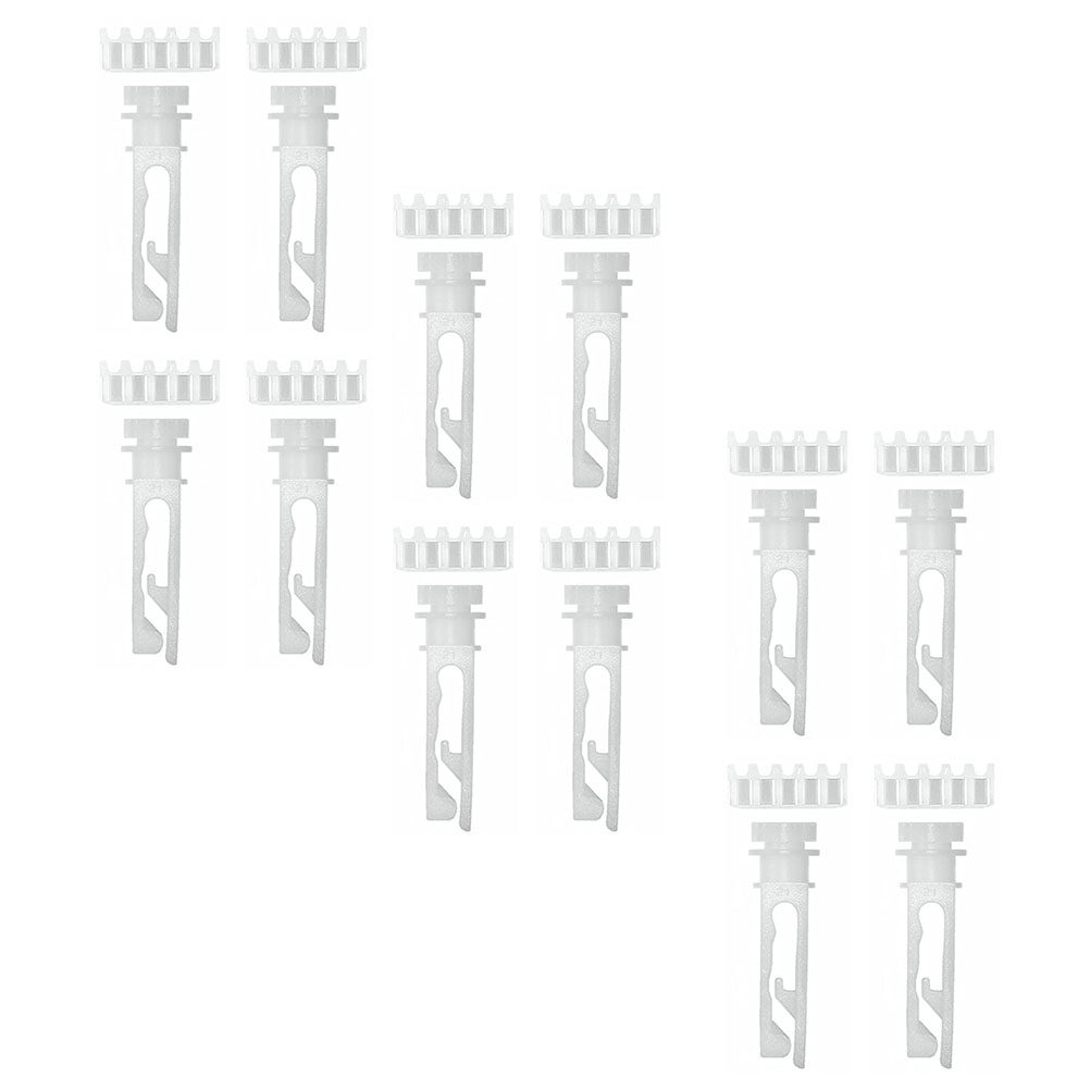 12 Sets Vertical Blind Replacement Slats Shutter Gear Blinds Repair Kit ...