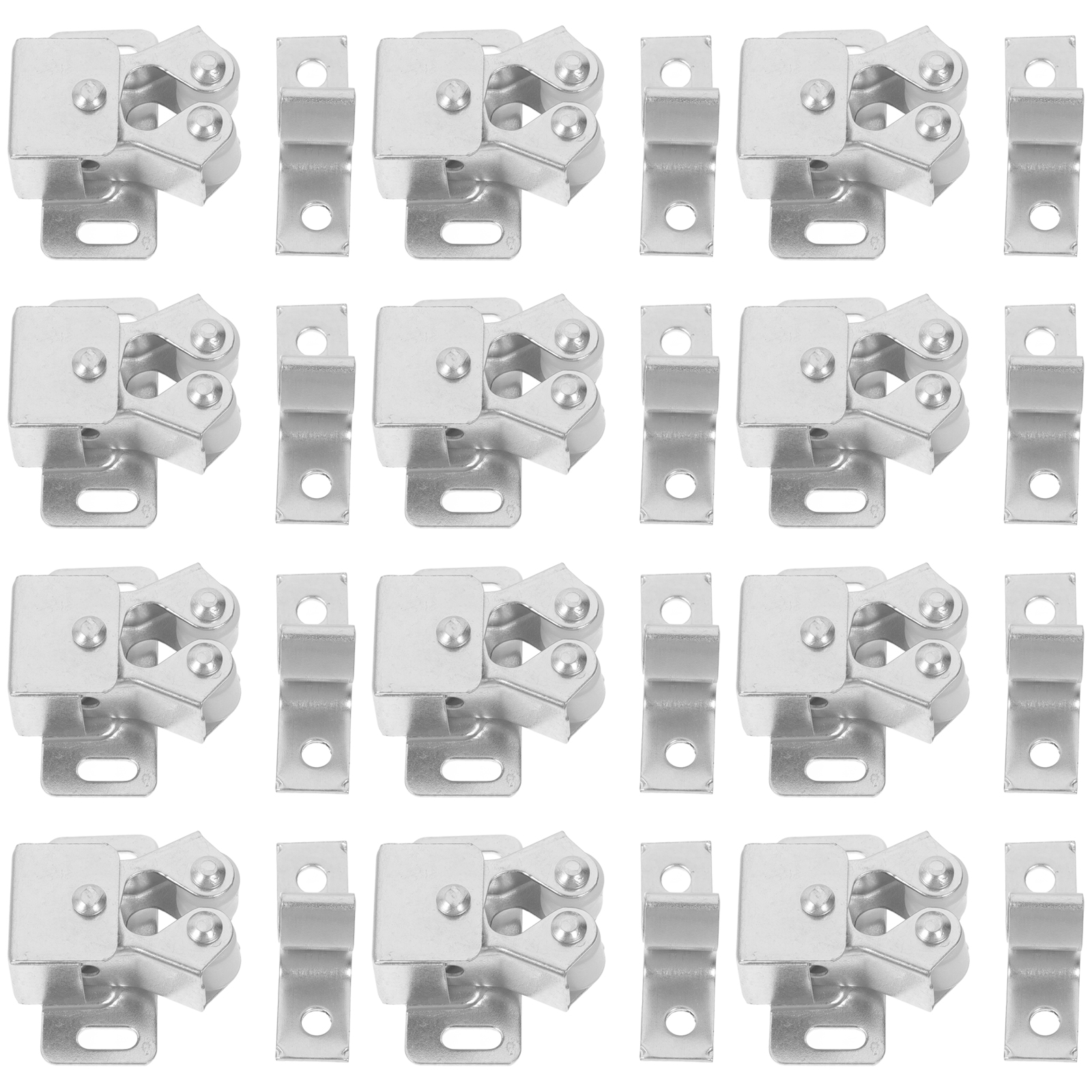 12 Sets Wardrobe Door Switch Ball Latch Door Latches Hardware Push ...