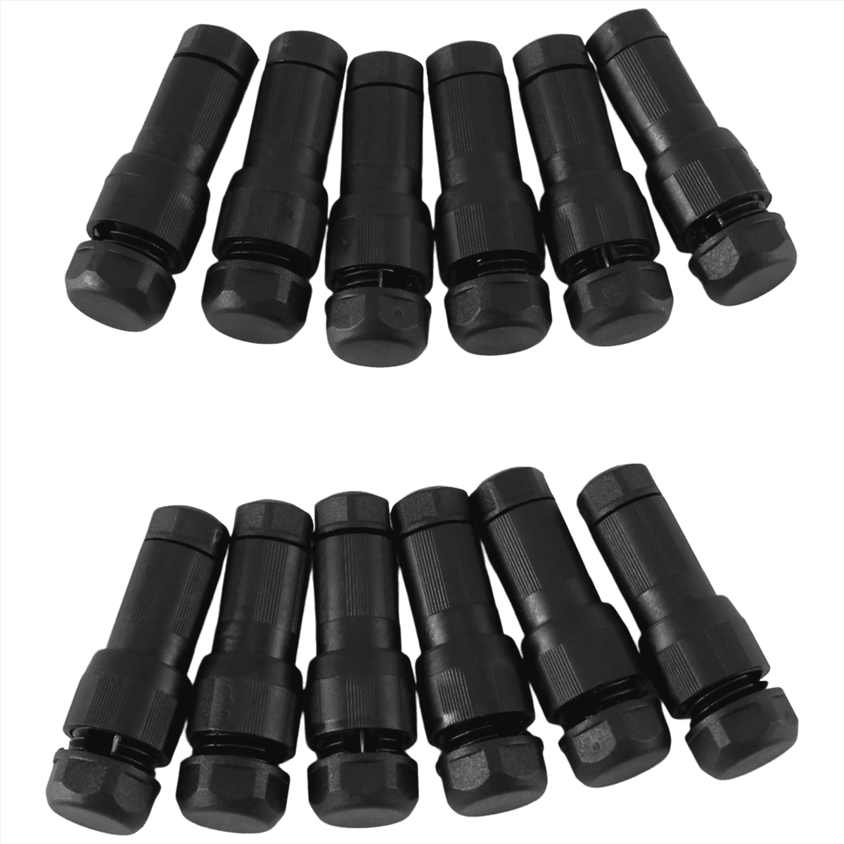 12 Sets of Wire Quick Connectors Garden Lights Twisted Low Voltage ...