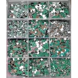 12 Shape Mirror Kit For Lippan Art And Craft Work And Free Glue Mirror ...