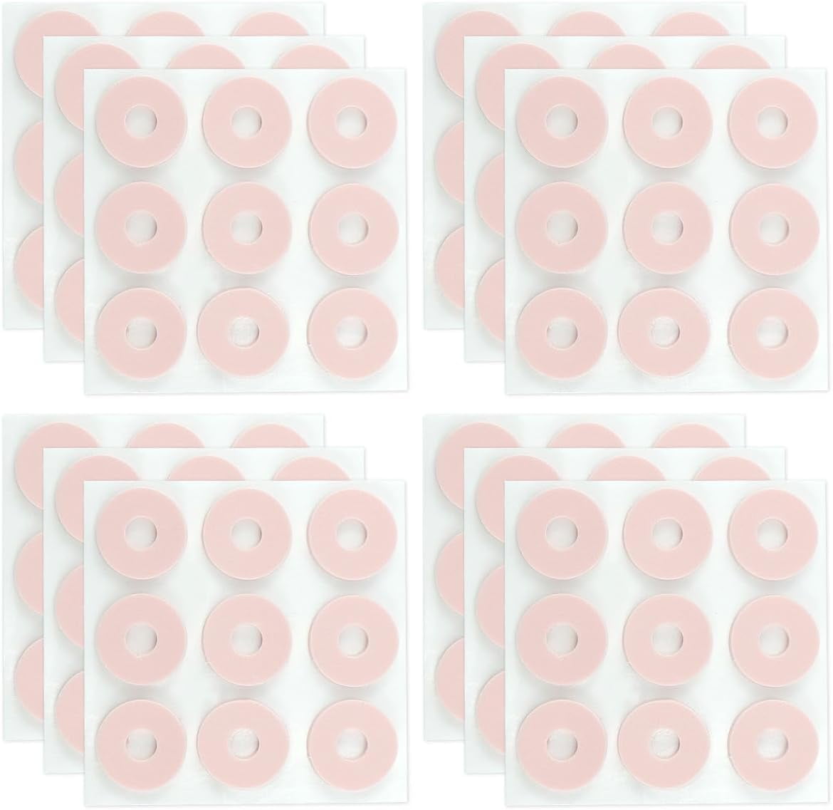 12 Sheet Corn Cushions Foam Callus Cushions Pad Round Self-Adhesive ...
