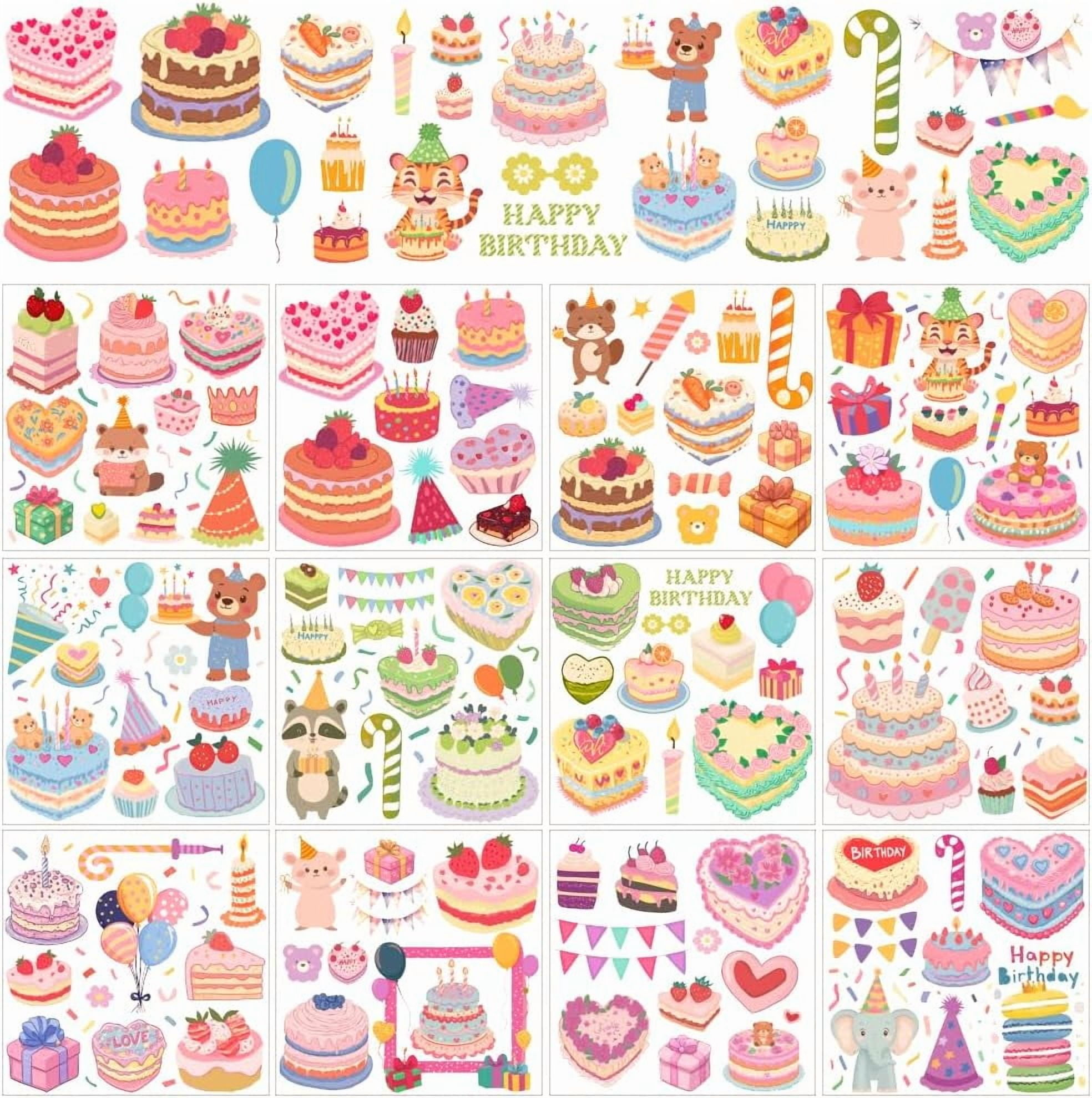 12 Sheets 12 Styles Rub on Transfers for Crafts and Furniture 5.5x5.5 ...