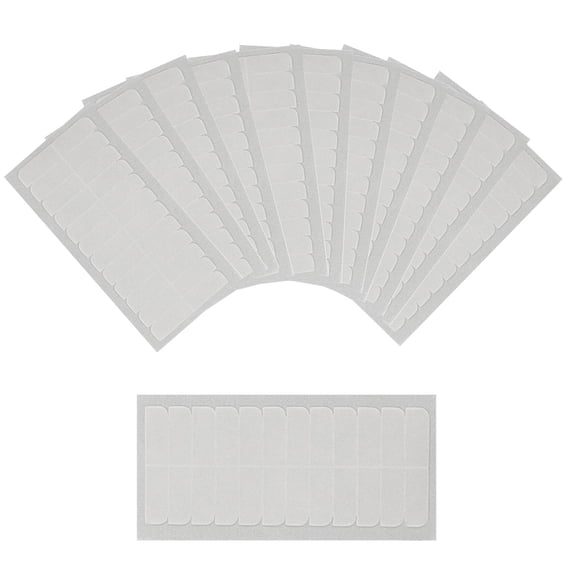 XIANEWS 12 Sheets C-Shaped Wig Tape Strips, Waterproof, Sweatproof ...