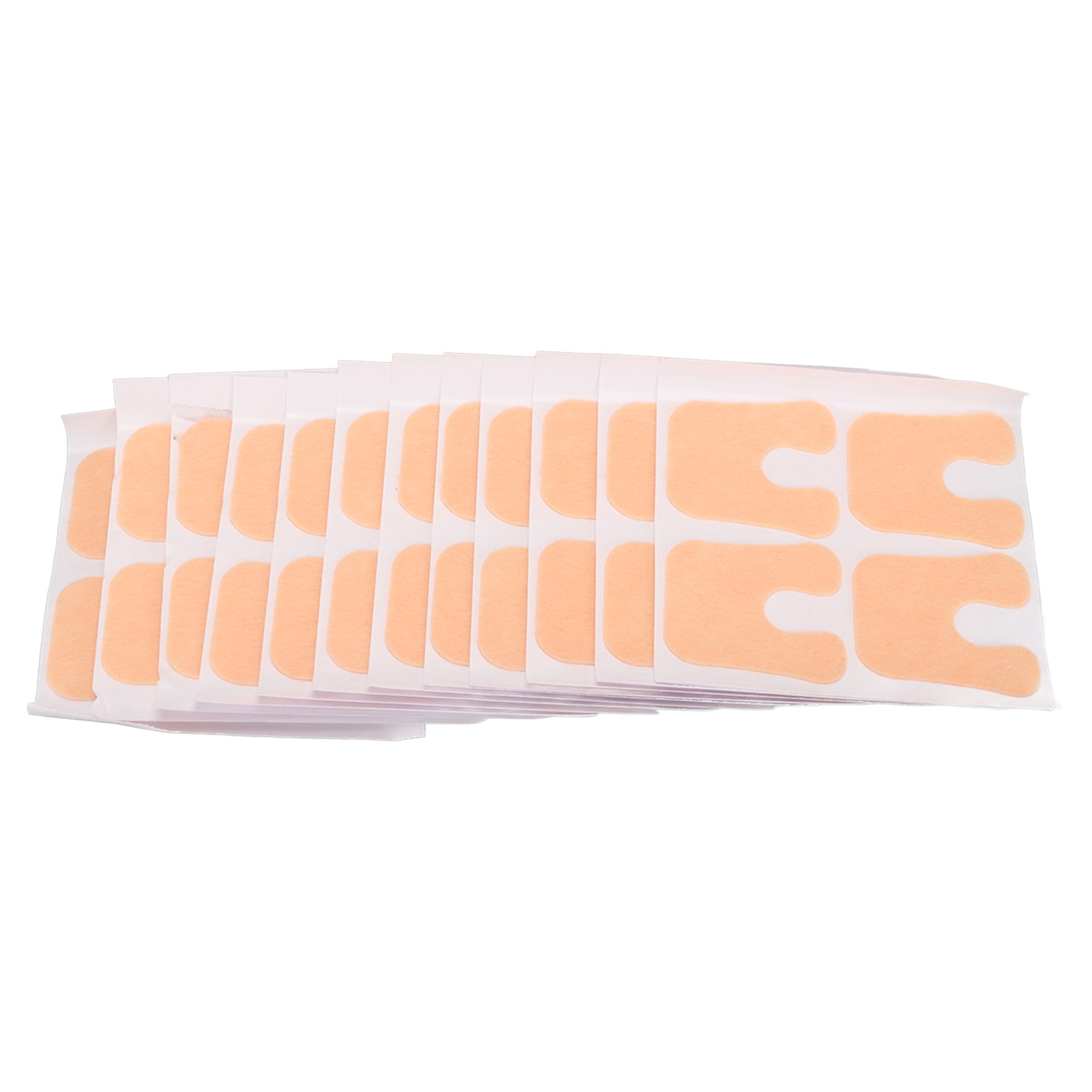12 Sheets Felt Forefoot Cushion Self Adhesive U Shape Prevent Callus ...