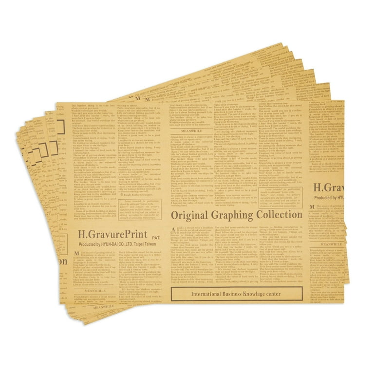 newspaper sheet