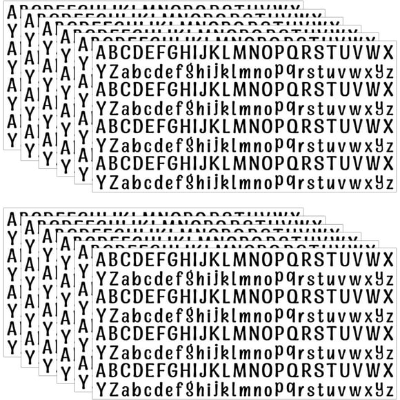 Vinyl Letters for Crafts