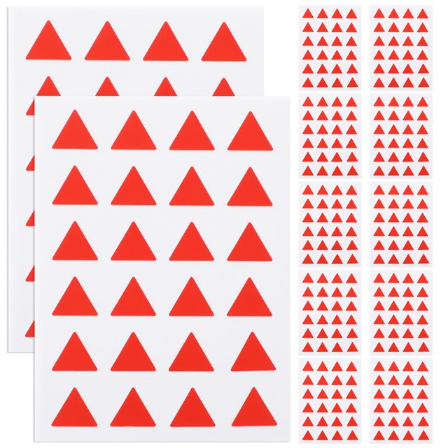 12 Sheets Map Marker Adhesive Labels Classification Stickers Store ...