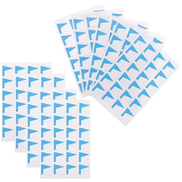 12 Sheets Outdoor Marking Stickers Label Map Flag Flags Food Container ...