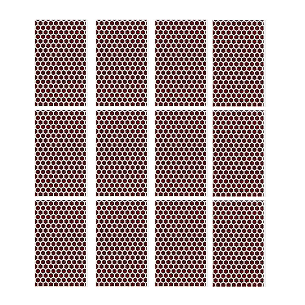 12 Sheets Portable Fire Lighters Camping Scribing Burning Paper Outdoor ...