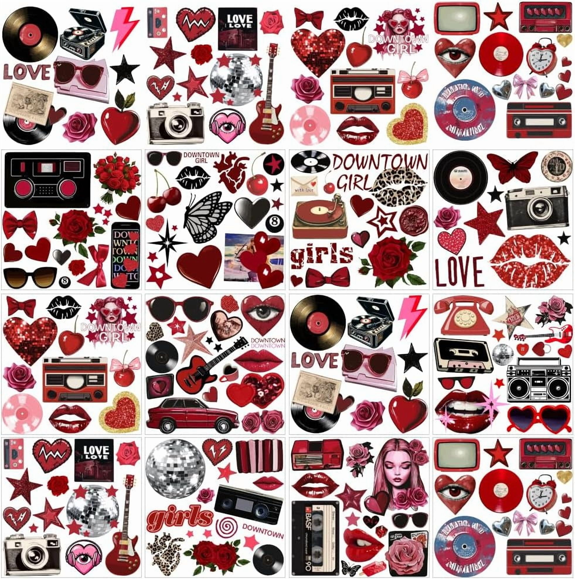 12 Sheets Rub on Transfers Crafts and Furniture 12 Styles Downtown ...