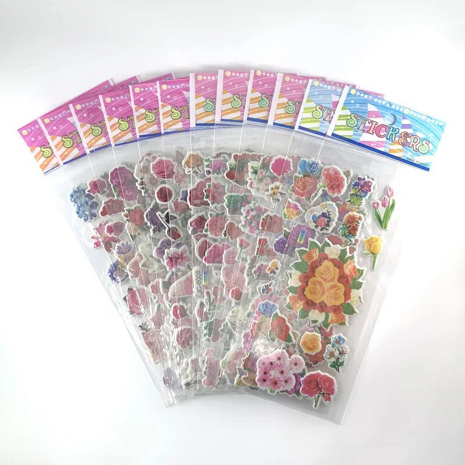 12 Sheets/Set Dinosaur Series Cartoon Stickers For Child Notebook ...