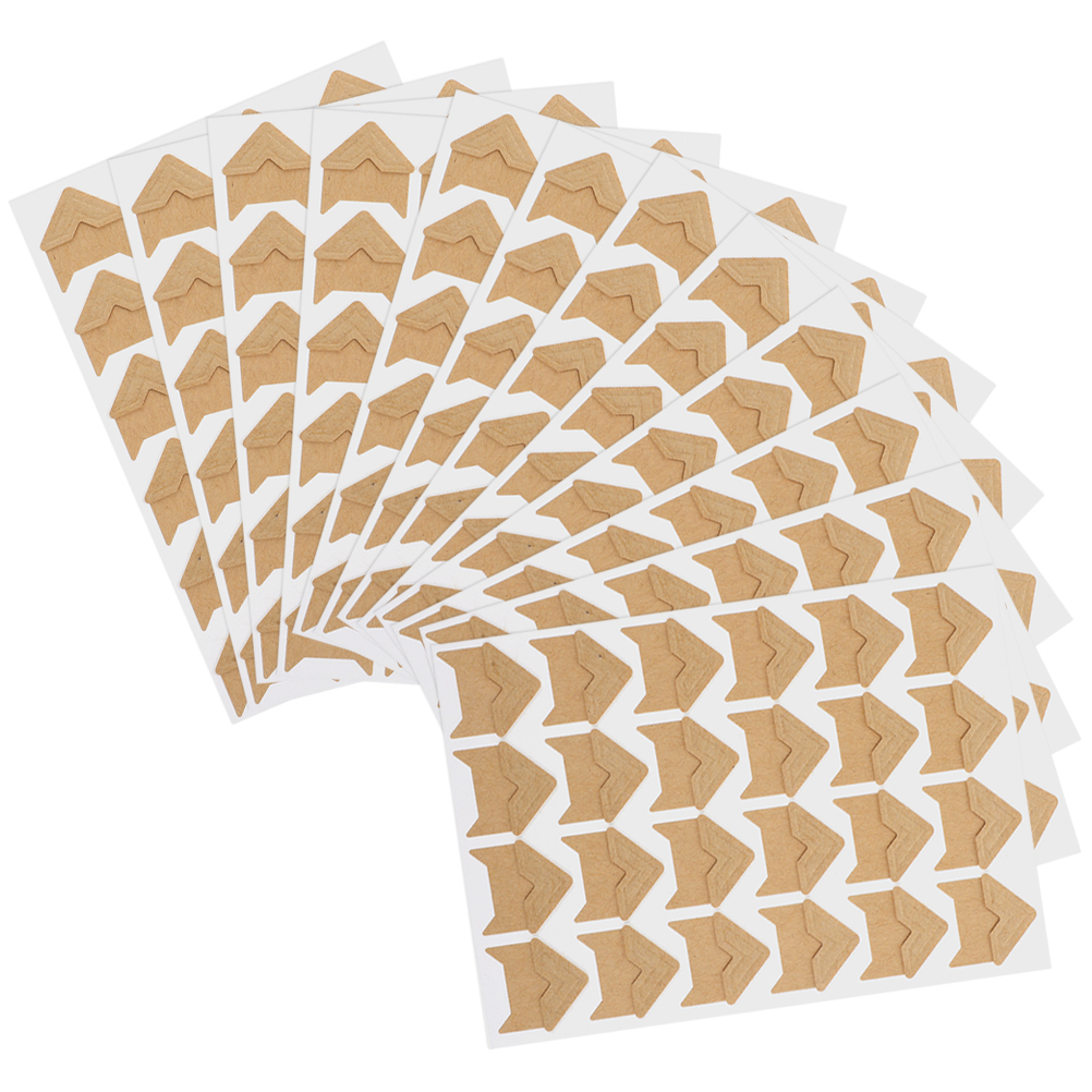 12 Sheets Strong Adhesive Photo Corner Mounts Sticker Album Stickers ...