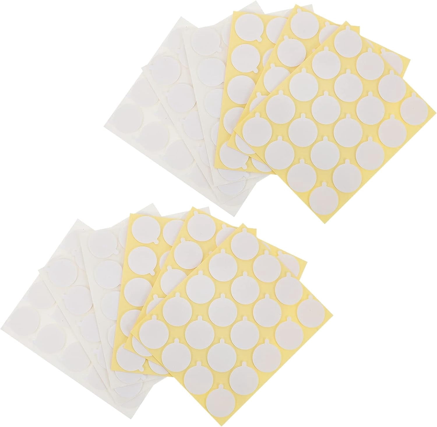 12 Sheets Wick Stickers Two Sided Tape Double face Tape Removable Tape ...