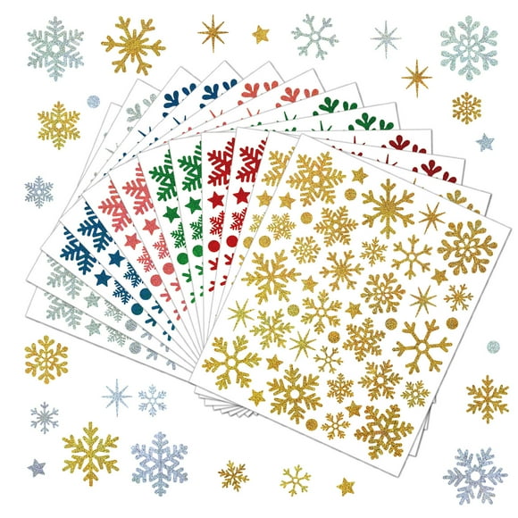 Snowflake Stickers