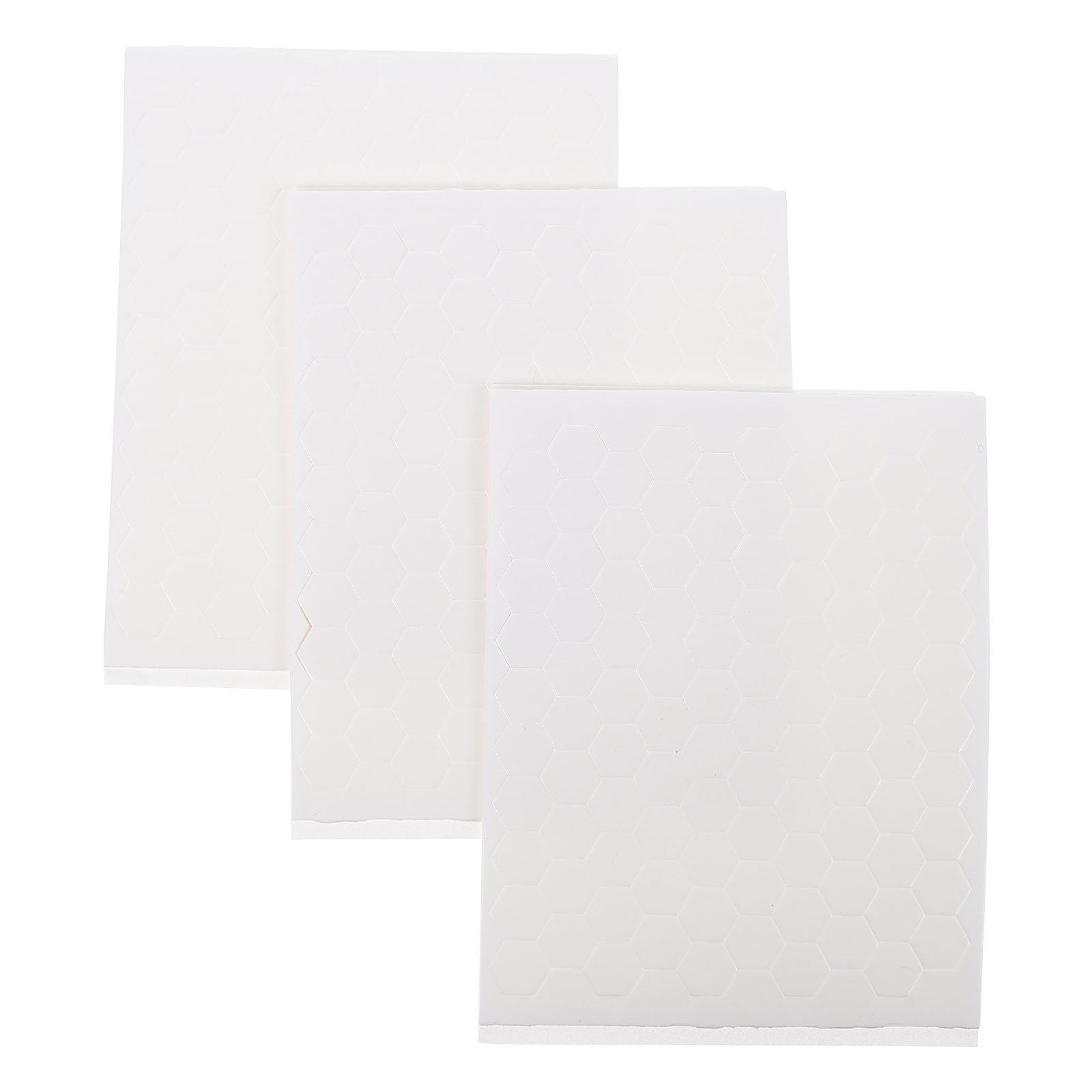 12 Sheets of DIY Hexagon Adhesive Patches Balloon Sticky Patches Foams ...