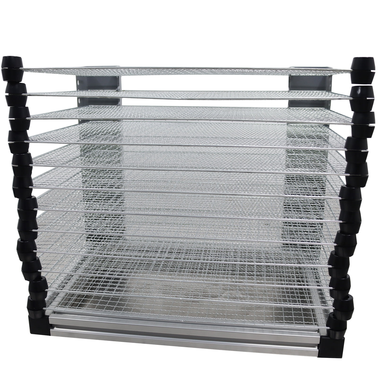 12 Shelves Desktop Drying Rack Flip-open Adjustable Height 16.14"*11.81 ...