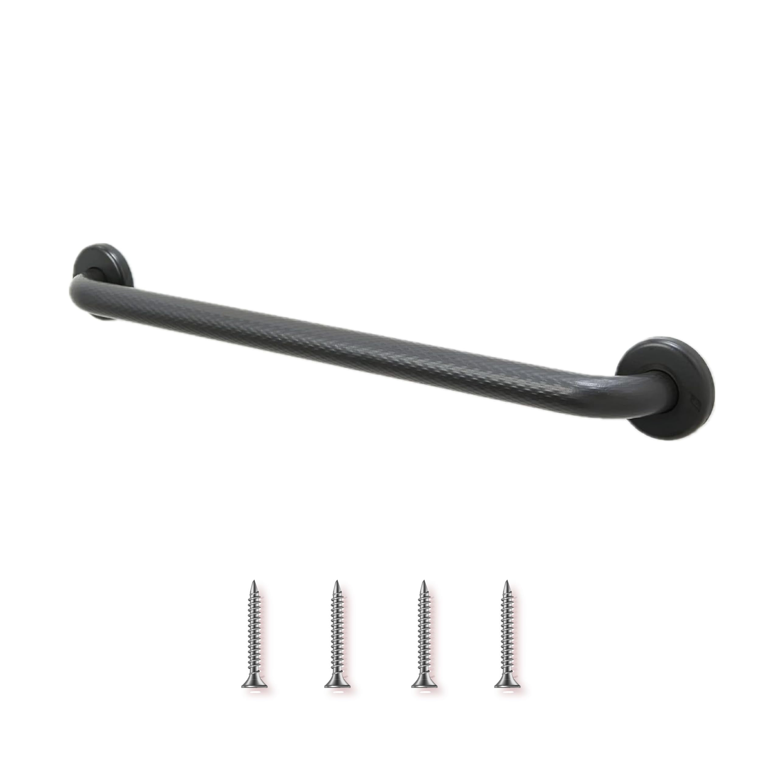 12” Shower Handle Shur Grip | 304 Stainless Steel Bathroom Grab Bars ...