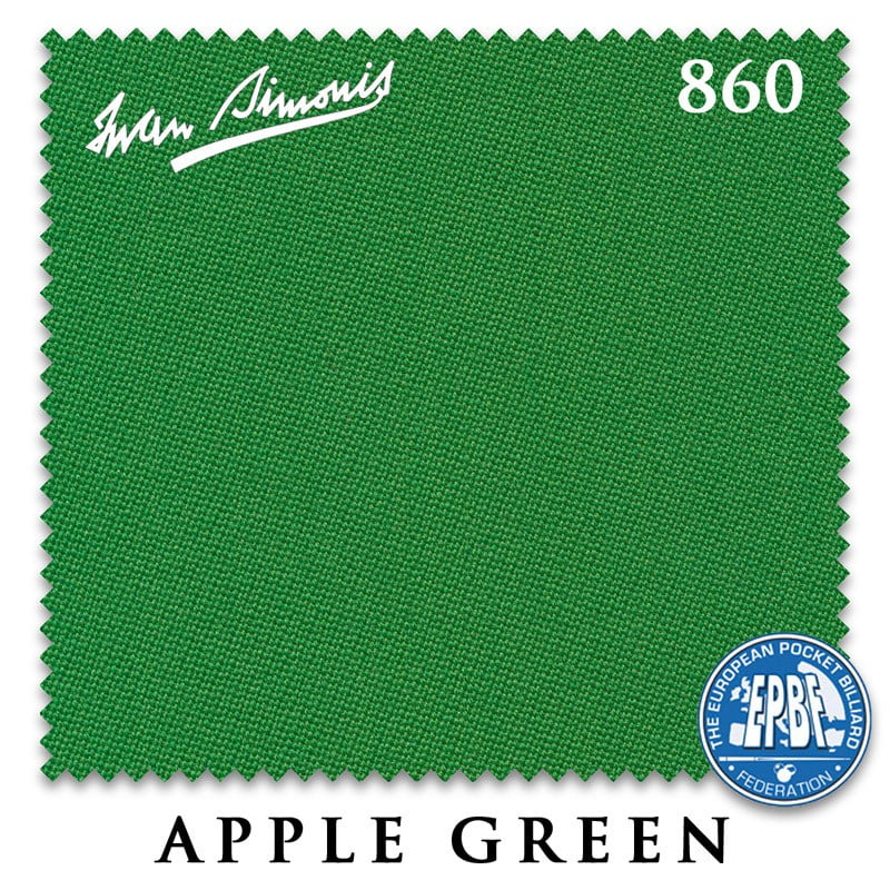 12' Simonis 860 Pool Billiard Table Cloth - Apple Green - AUTHORIZED ...