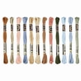 12 Skeins Embroidery Floss Polyester Embroidery Threads Bracelets ...