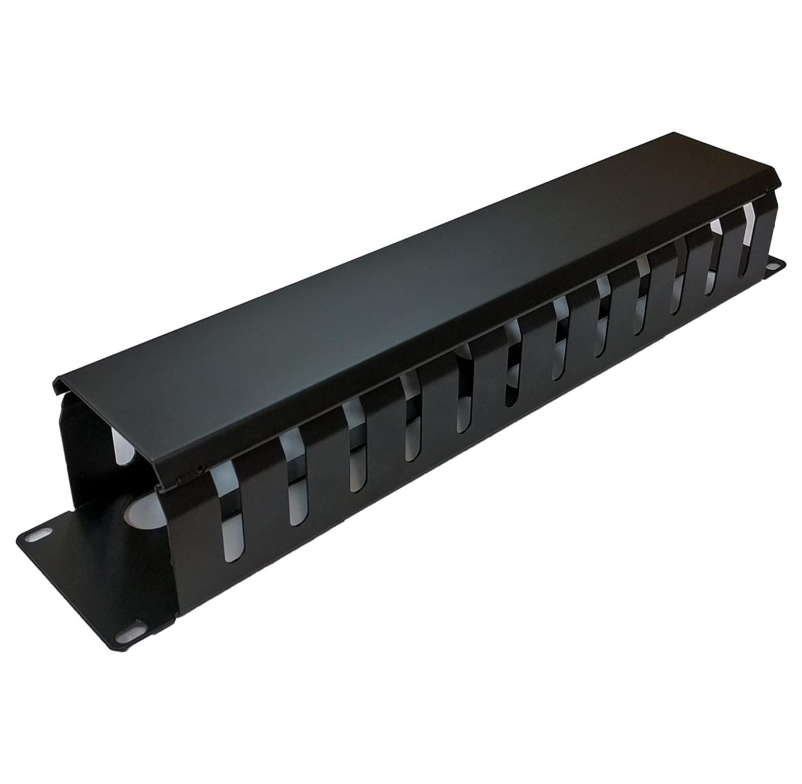 12 Slot Cable Manager 2U Server Rack Wire Management System (Large ...