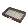 12 Slot Fountain Pen Display Case Fountain Pen Organiser Box with Soft ...