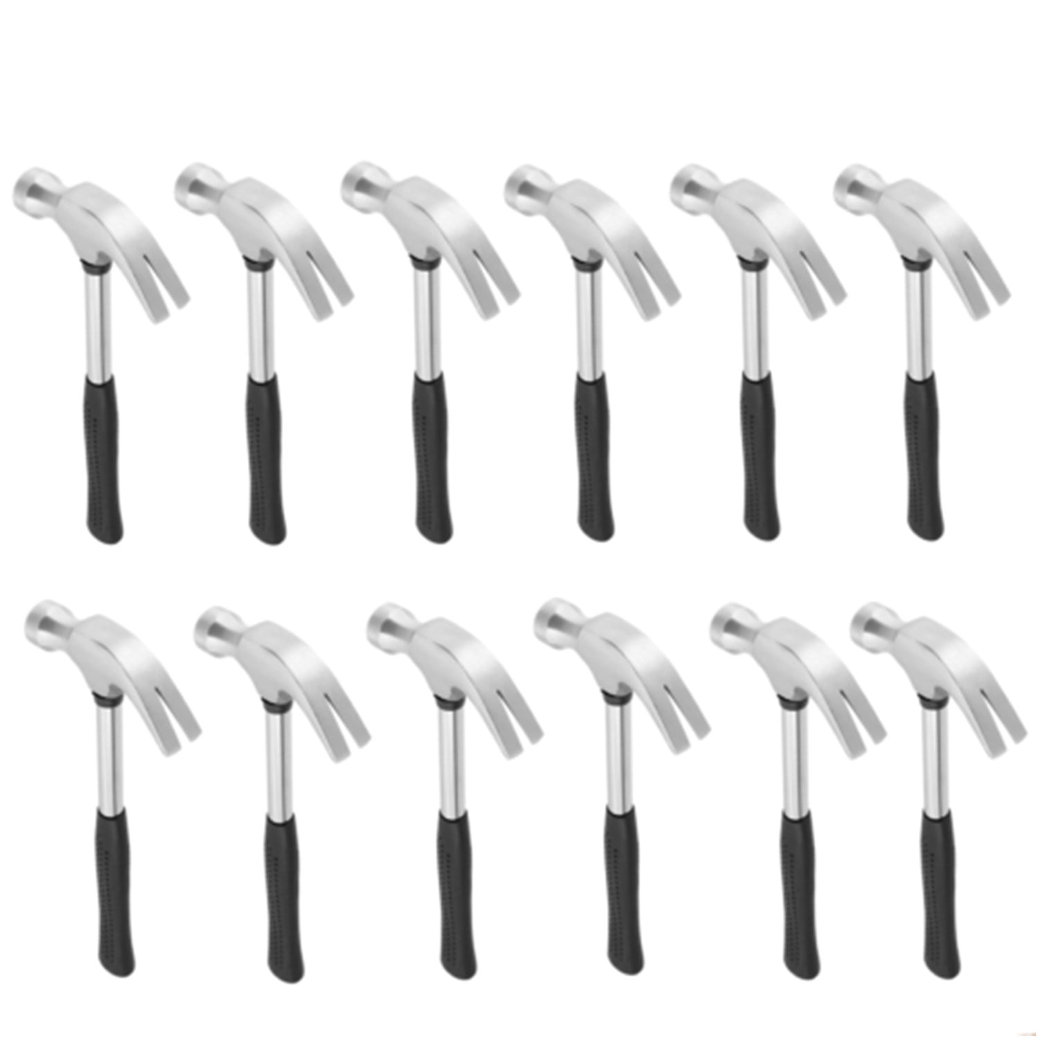 12 Small Claw Hammer, Rip Claw Hammer with Non Slip Handle, Shock ...