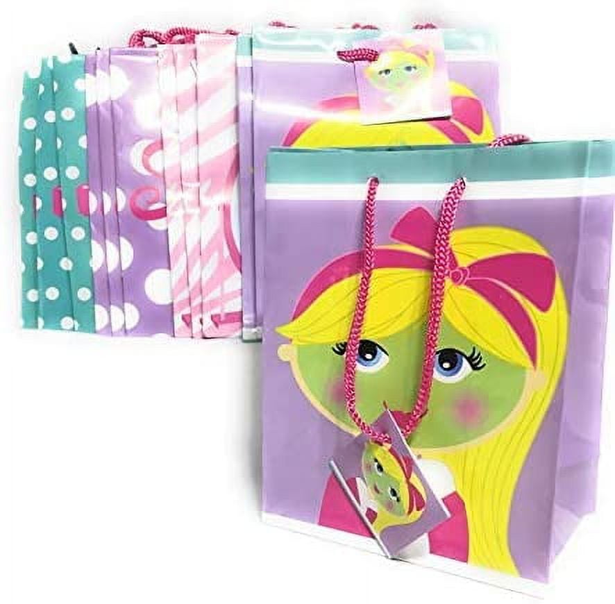 12 Small Spa Party Gift Bags - Spa Party Supplies with Rope Handles 5.5 ...