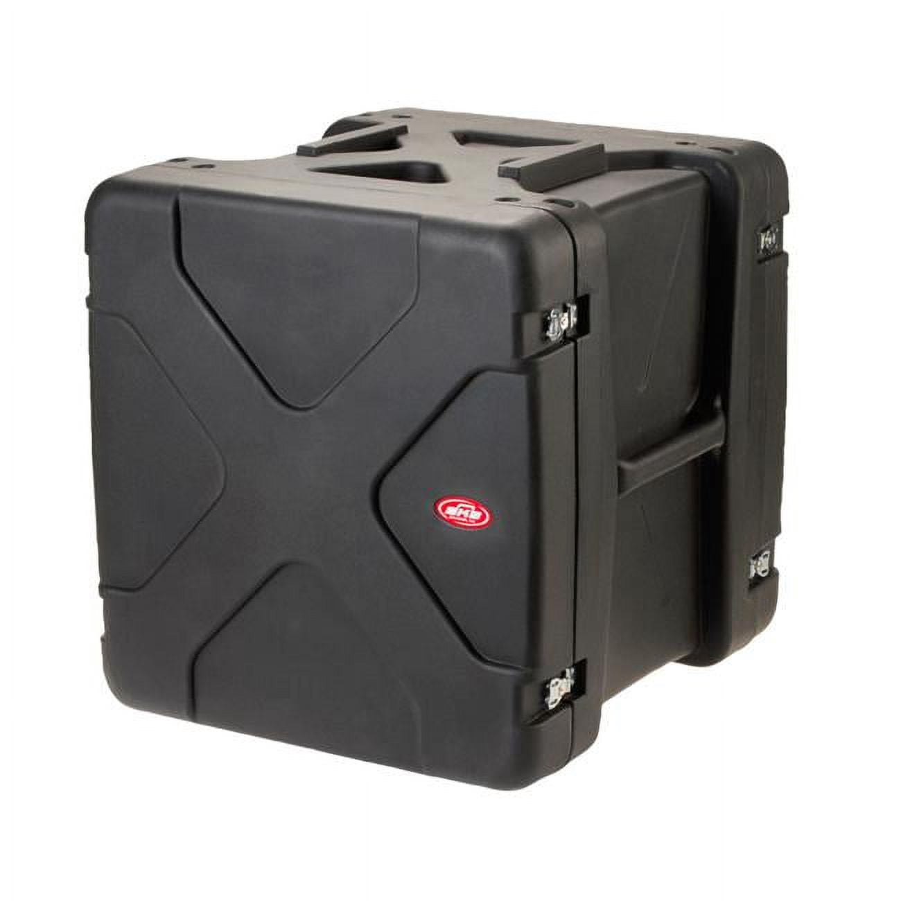 12 Space Roto Molded Shock Mount Rack Case - Walmart.com